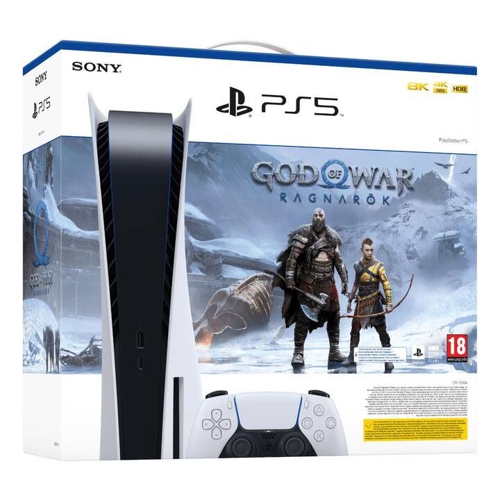 Sony PlayStation PS5 Disc Bundle mit God of War Ragnarök (Neu und originalverpackt) in Basel für ...