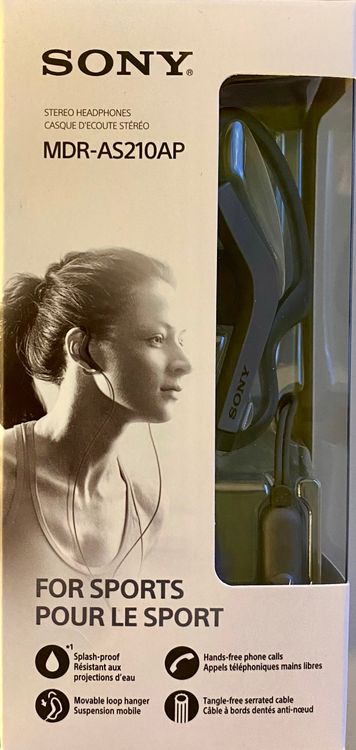Casque Sony MDR-AS210AP pour le sport | Kaufen auf Ricardo