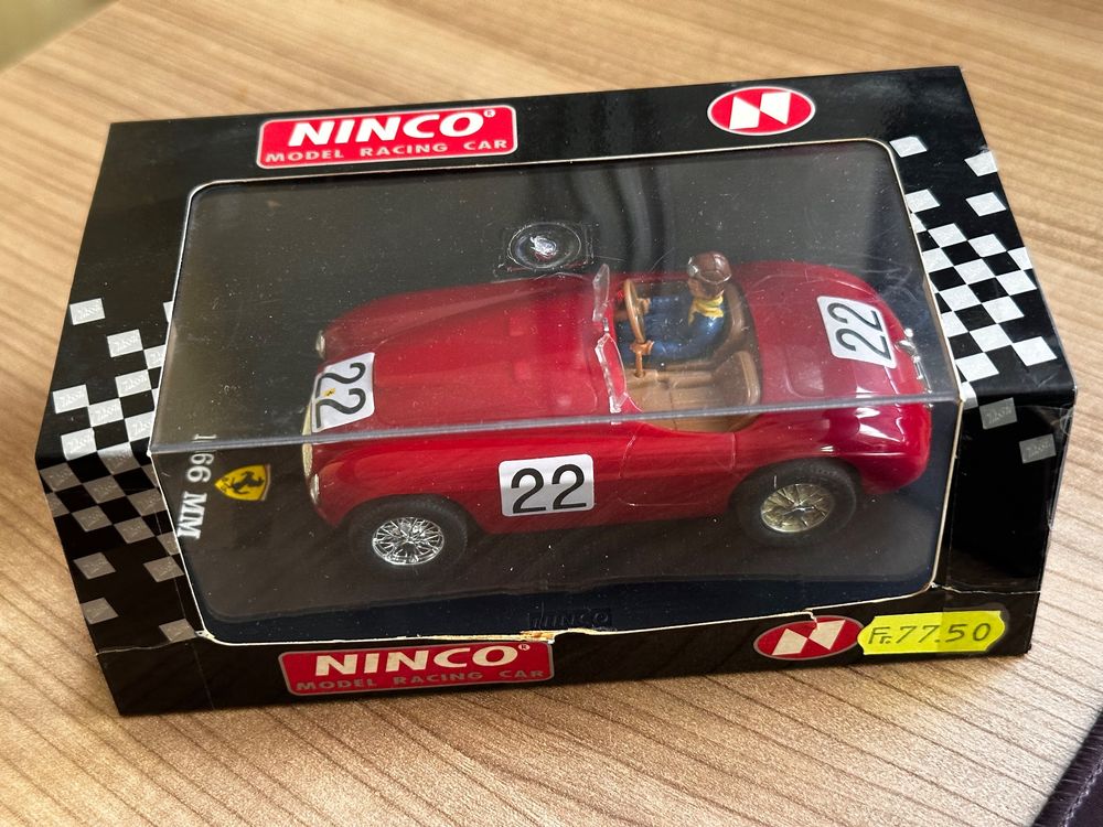 NINCO 50116 FERRARI 166 MM #22 ROT (Neu (gemäss Beschreibung)) in ...