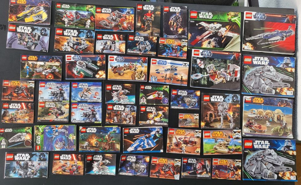 Anleitungen Lego Thema Starwars, Star Wars 2.2 kg | Kaufen auf Ricardo