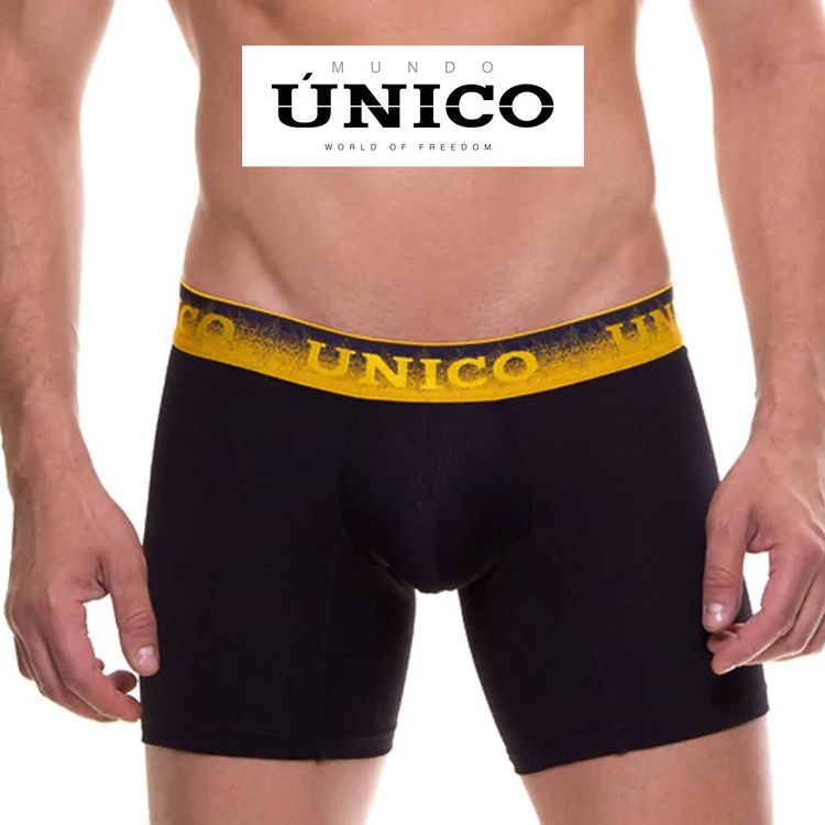 Caleçon moulant long homme - L - noire, jaune - Mundo Unico | Kaufen ...