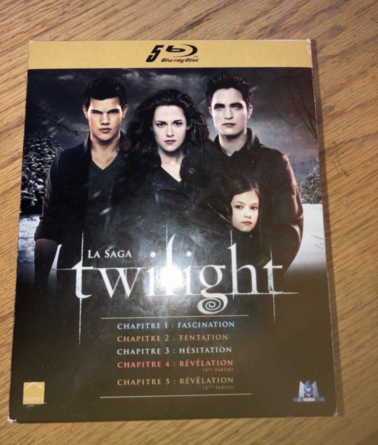 Saga Twilight, DVD Blu-ray, Chapitres 1 à 5 (D'occasion) à Bassecourt ...