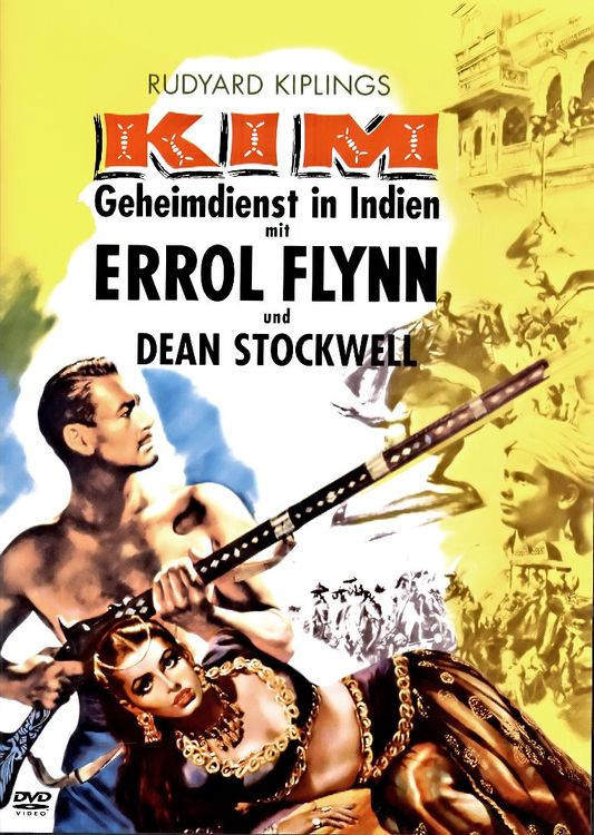 Kim - Geheimdienst in Indien (1950) Errol Flynn/DVD/RAR (Neu (gemäss Beschreibung)) in ...