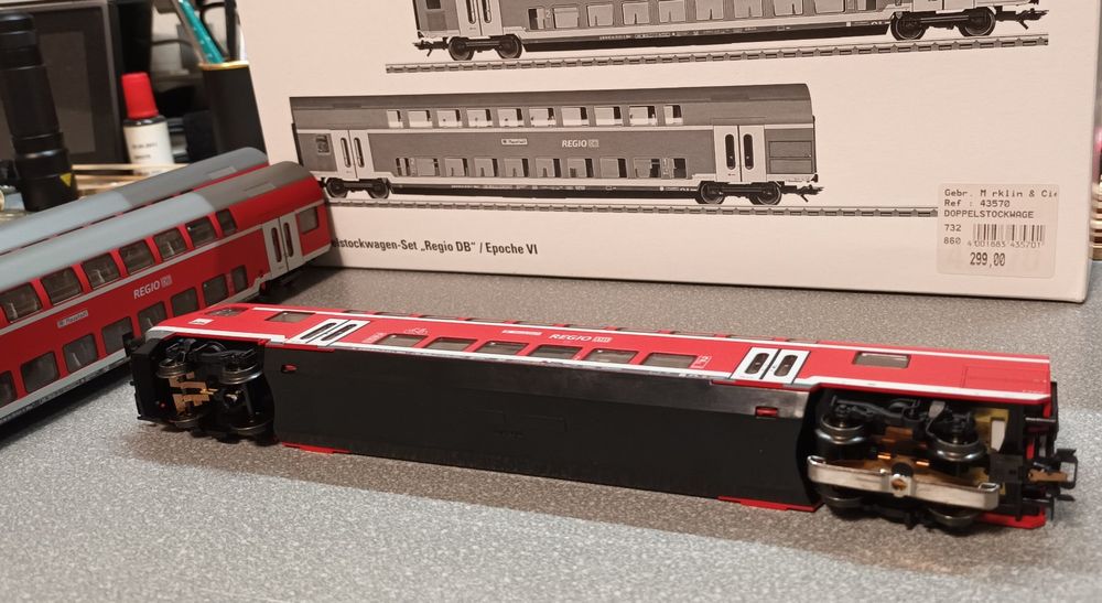 Märklin 43570, Wagenset Regio Baden Württemberg (Neu (gemäss ...