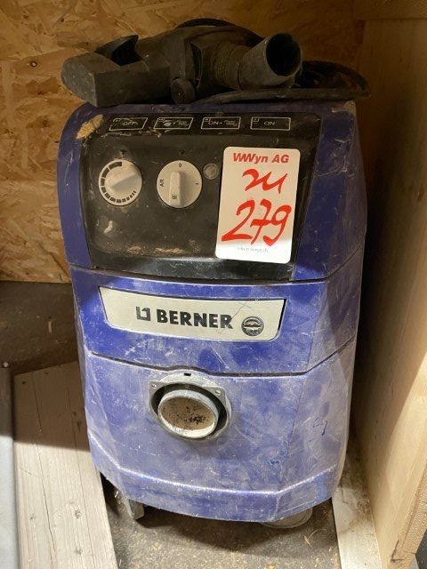 3 Berner Industriestaubsauger(Lot 279) Standort 4153 Reinach (Defekt ...