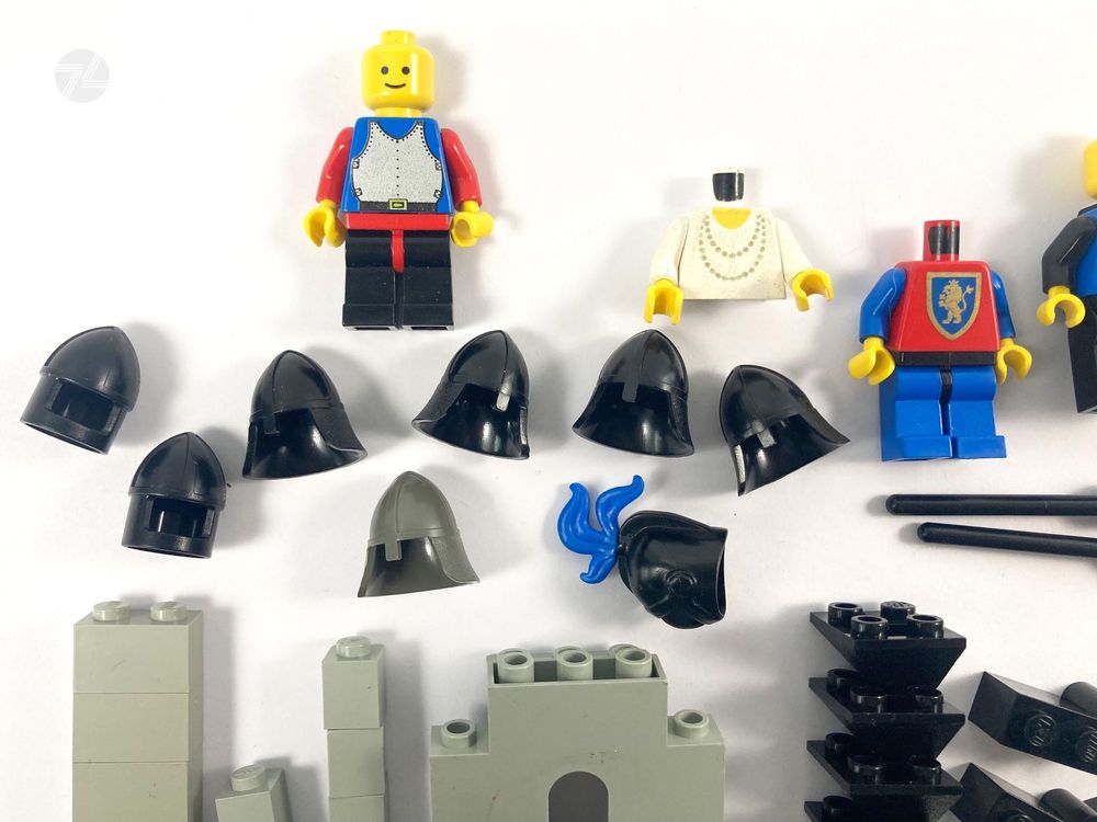 Lego Ritter Mix Lot Burg Minifiguren Waffen Bausteine Pferd | Kaufen ...