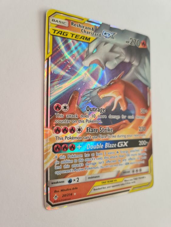 Charizard & Reshiram GX - Pokemon | Kaufen auf Ricardo