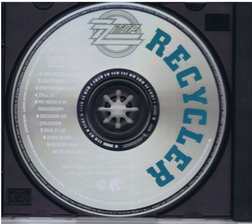 ZZ Top / Recycler (Gebraucht) in Unterengstringen für CHF 2.1 – mit Lieferung auf Ricardo kaufen