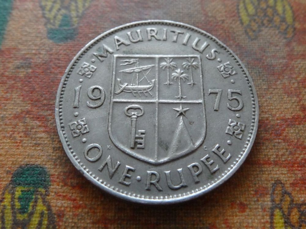 MAURITIUS One Rupee 1975 (Gebraucht) in Romanel-sur-Lausanne für CHF 0. ...