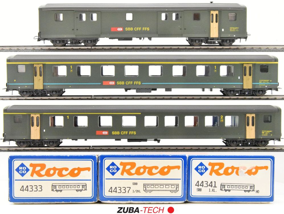 Roco 3x EW IV Personenwagen der SBB, H0 GS mit OVP | Kaufen auf Ricardo