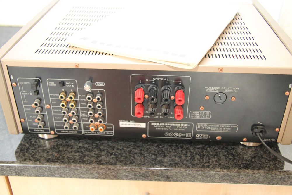 Marantz PM-75 Integrated Amlifier, Vollverstärker (Gebraucht) in für ...