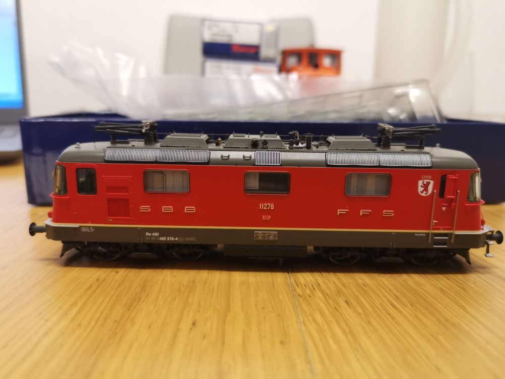 Roco Re 420 278 "Cham" der SBB (Gebraucht) in St. Margrethen SG für CHF ...
