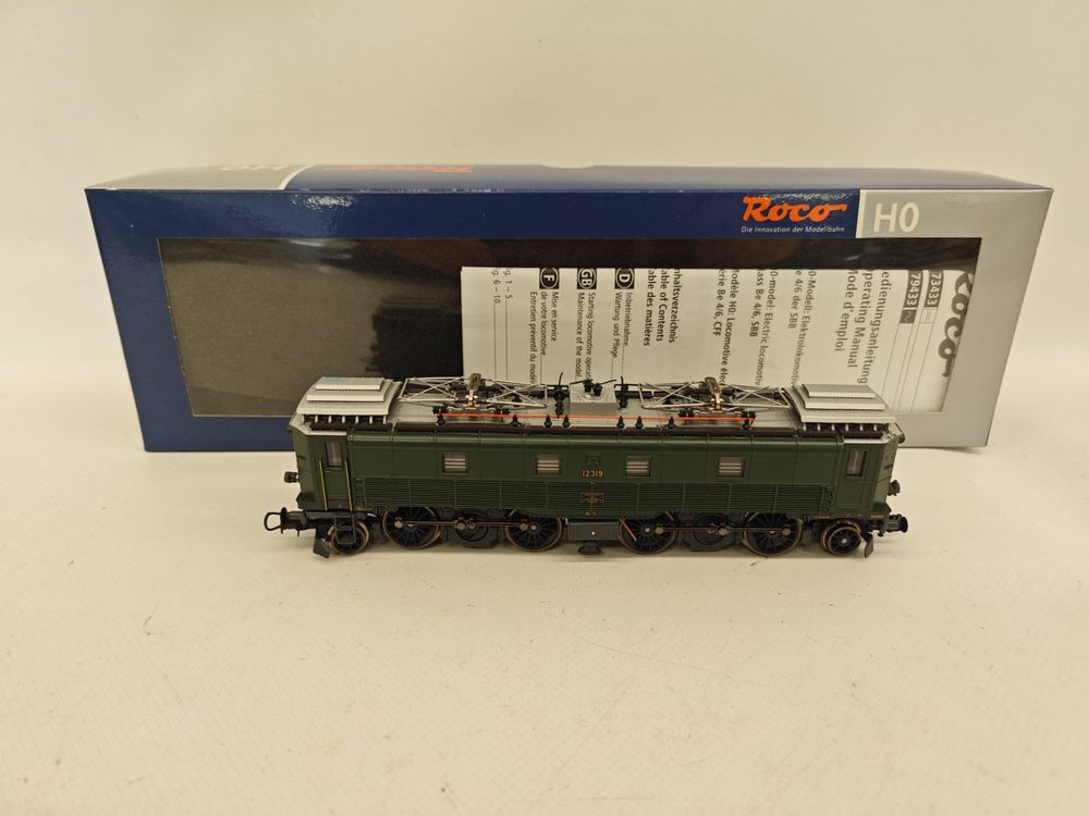 N27 Lokomotive Eisenbahn Roco 73433 SBB 12319 H0 (Gebraucht) in Toffen für CHF 88 – mit ...