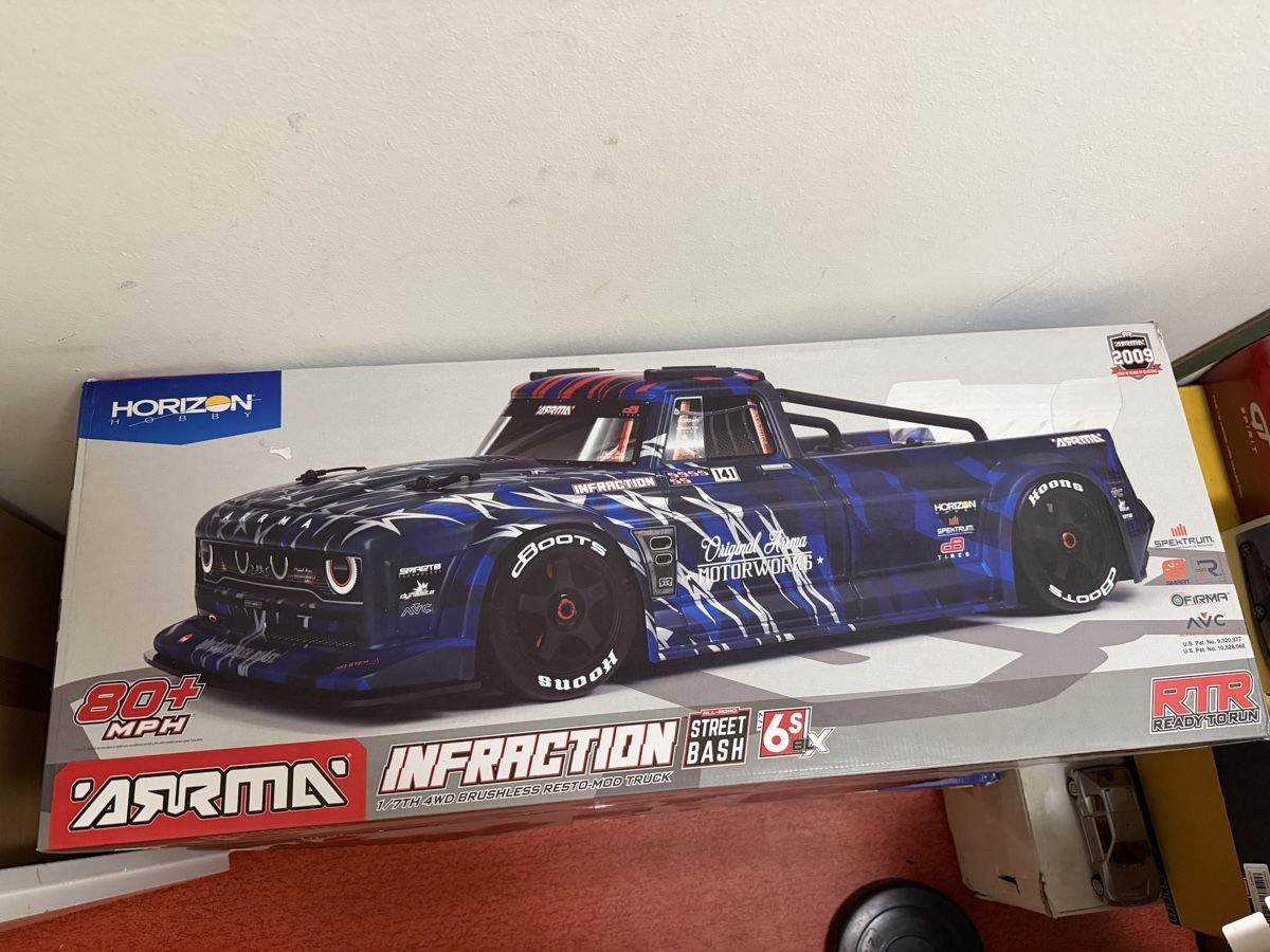 Arrma INFRACTION 6S Brushless 1/7 BLX RTR (Neu (gemäss Beschreibung ...