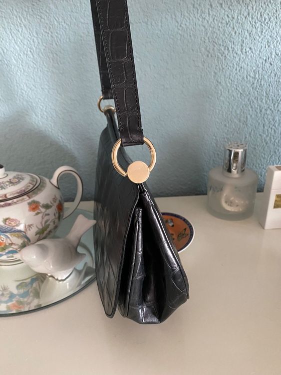 ESCADA Designer edle Hand-Schultertasche Leder NP €550 (D'occasion) à ...