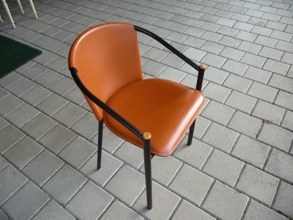Italienische Designer Stuhle Leder