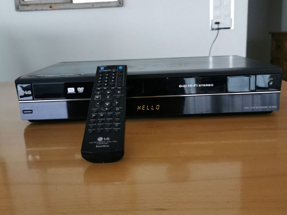 VHS - DVD Videorecorder LG RC389H (Gebraucht) in für CHF 99 – mit ...