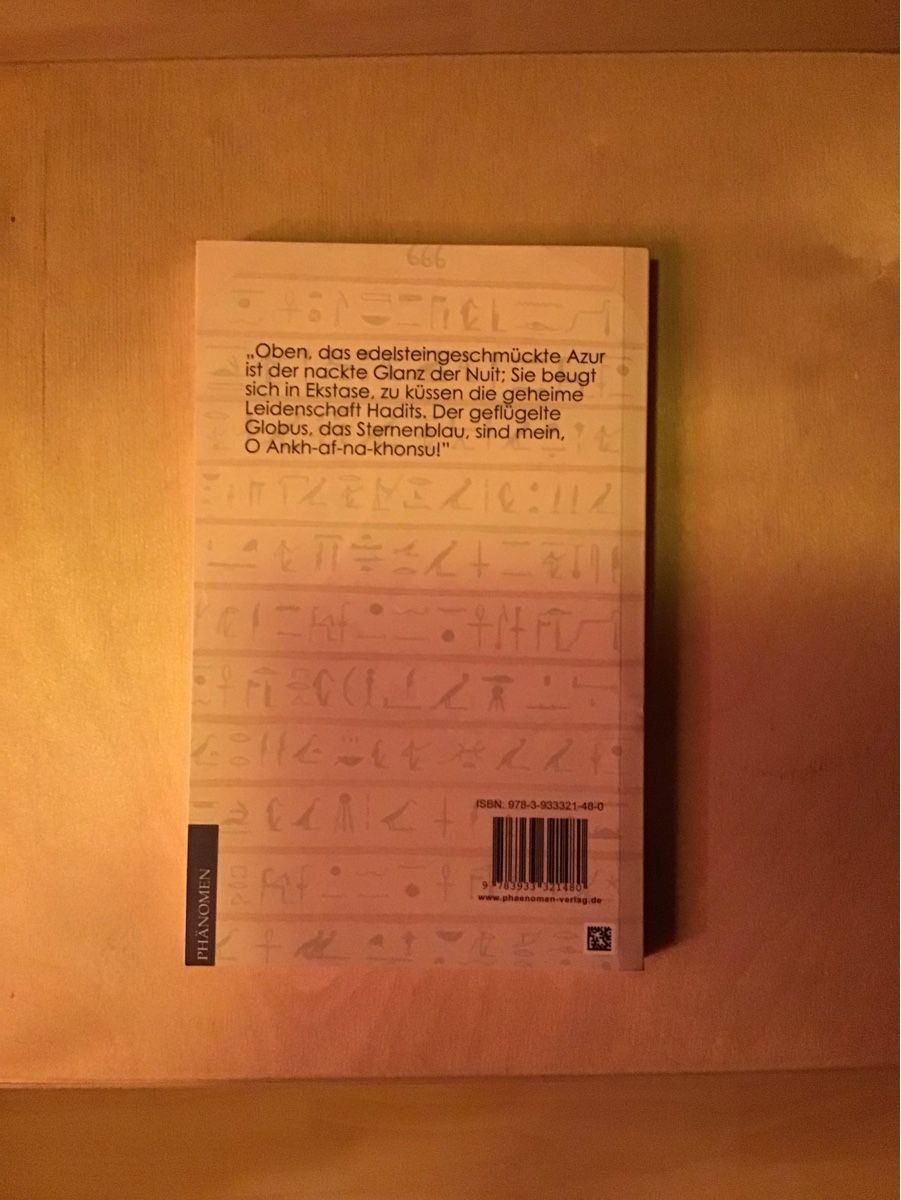 Aleister Crowley - Liber AL vel Legis, Das Buch des Gesetzes (Gebraucht ...