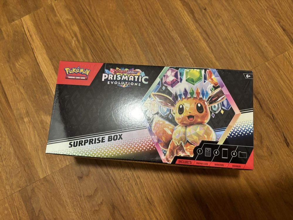 Pokémon Prisma. Evolutions Surprise Box OVP Englisch (Neu und ...