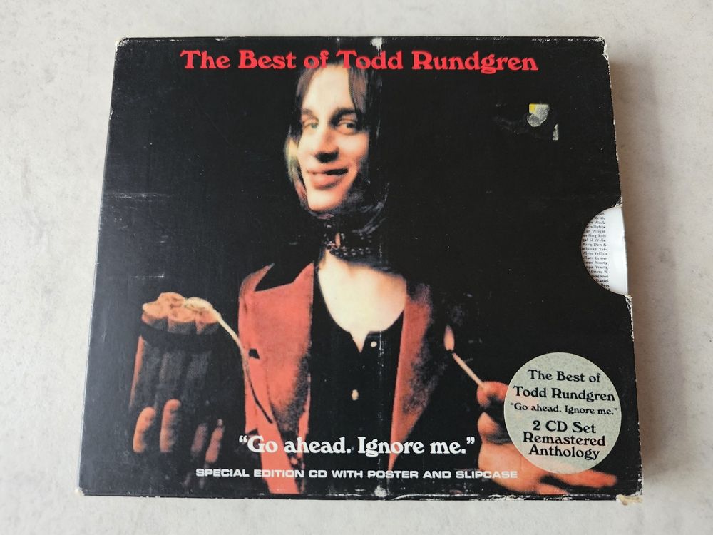 Todd Rundgren - The Best Of / Go Ahead. Ignore Me / 2 CDs (Gebraucht ...