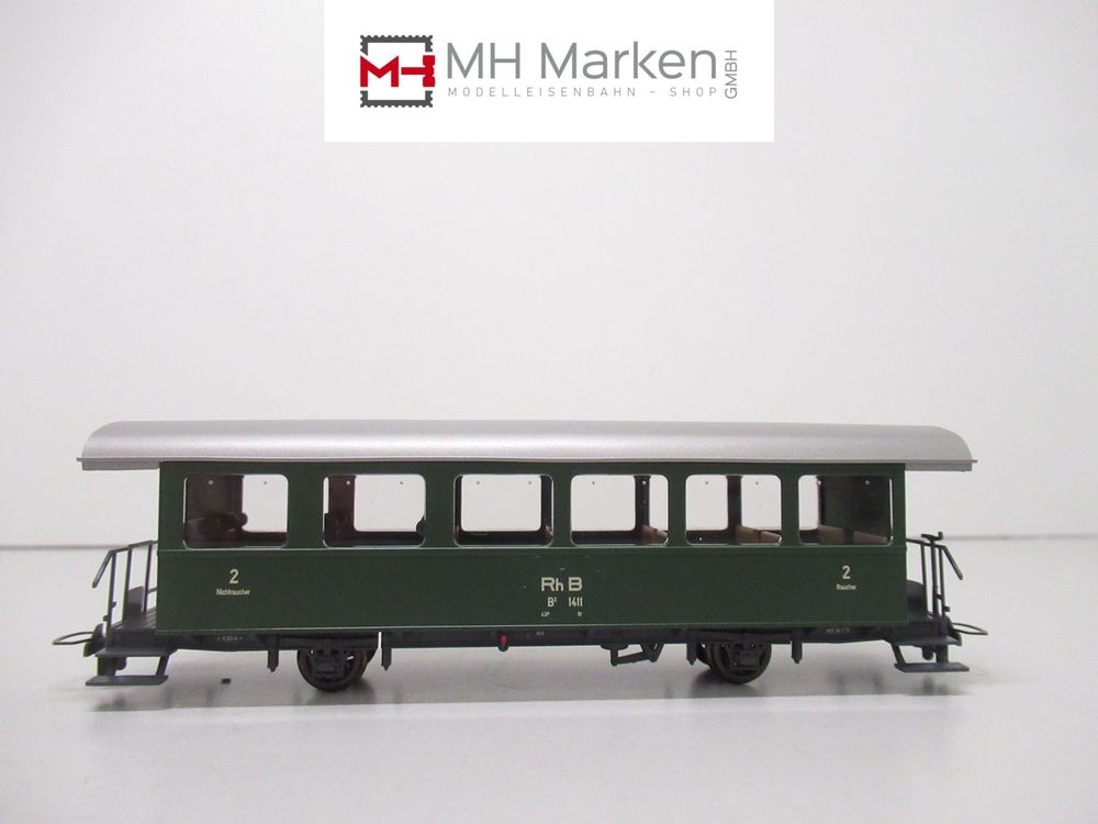 Bemo 3233 121 Zweiachser 2. Klass der RhB Rhätische Bahn H0m | Kaufen auf Ricardo