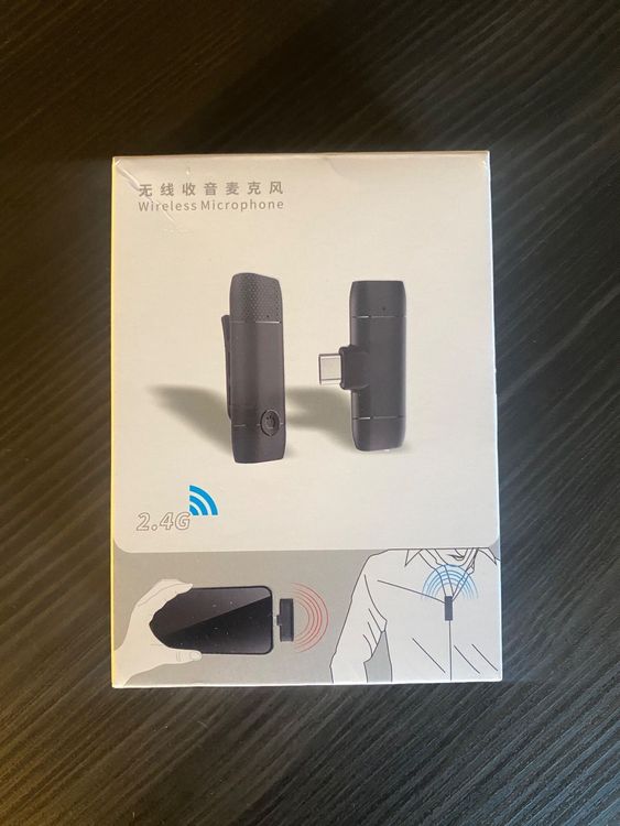 Wireless microphone type usbC | Kaufen auf Ricardo