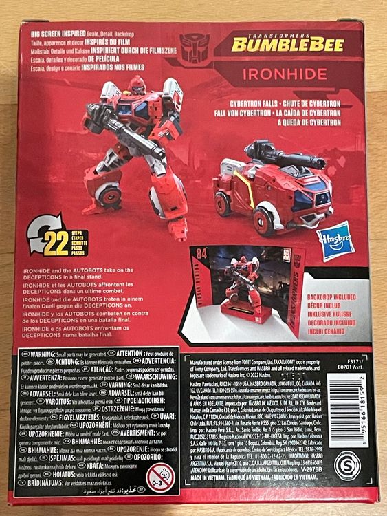 Transformers Studio Series 84 BumbleBee Ironhide (Neu und ...
