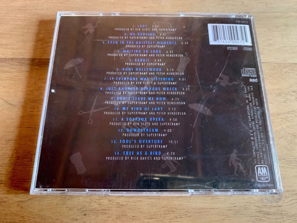 Supertramp - The very best of Supertramp 2 - 1 CD | Kaufen auf Ricardo