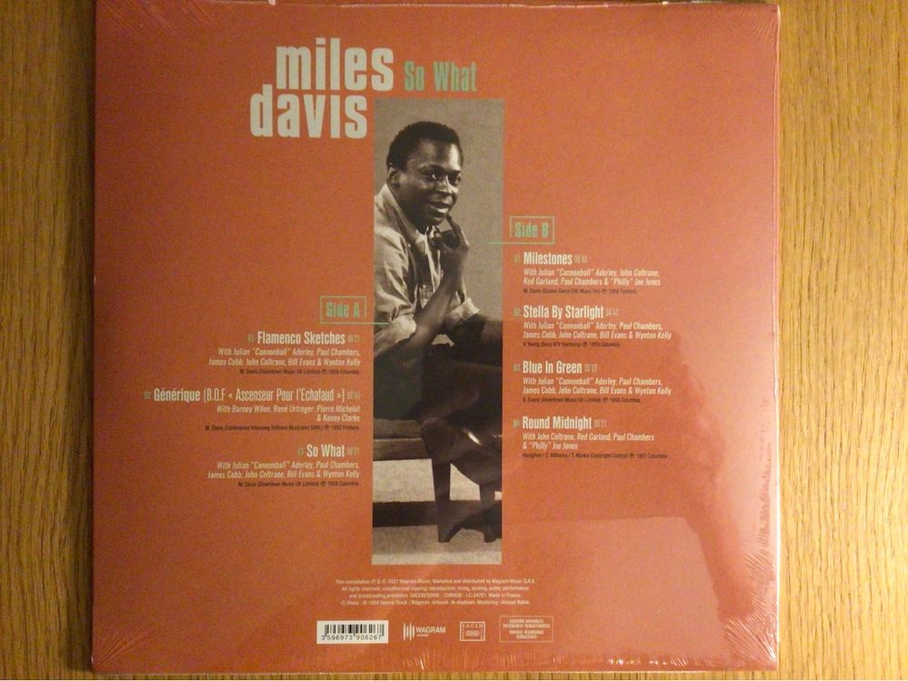 MILES DAVIS, So What, LP, 2021 NEU (Neu und originalverpackt) in ...