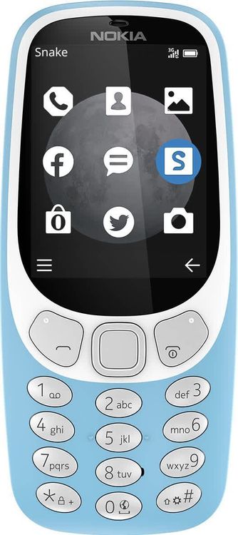 Nokia 3310 Dual SIM 3G Handy >30 Tage Standby hellblau NEU | Kaufen auf Ricardo