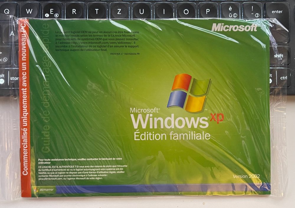Windows XP édition familiale (Neu und originalverpackt) in Semsales für ...