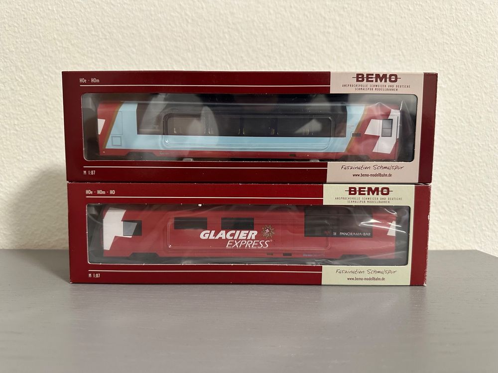 Bemo 3289 141 - 3289 132 Glacier Express (Neu (gemäss Beschreibung)) in Renens VD für CHF 160 ...