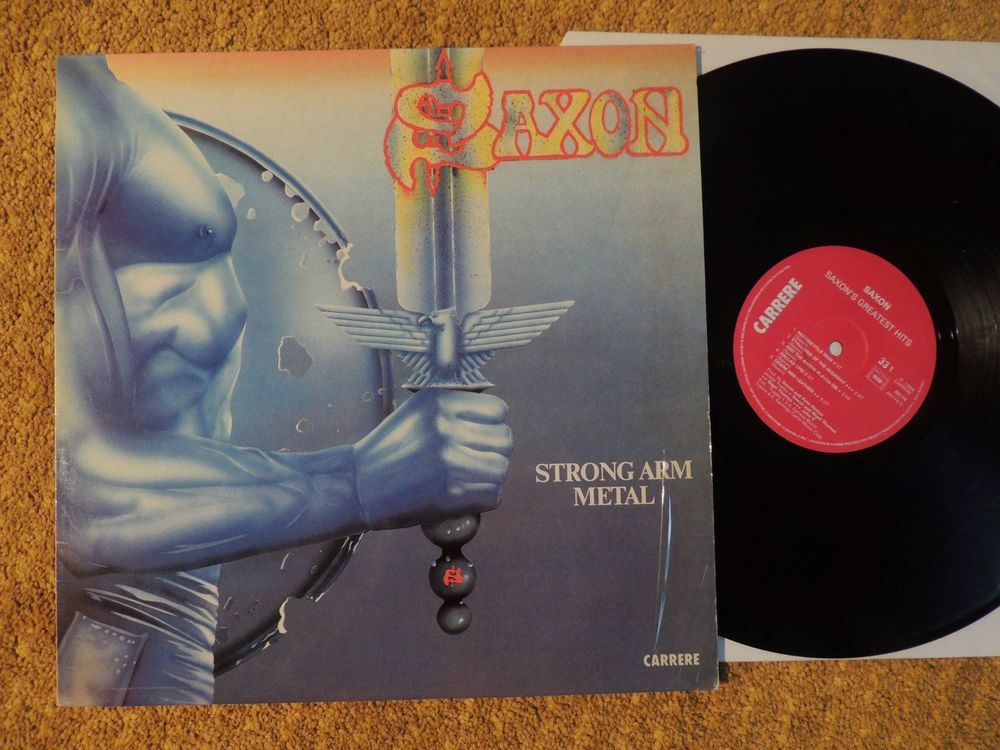 SAXON strong arm metal FRA 1984 (Gebraucht) in für CHF 10 – mit ...