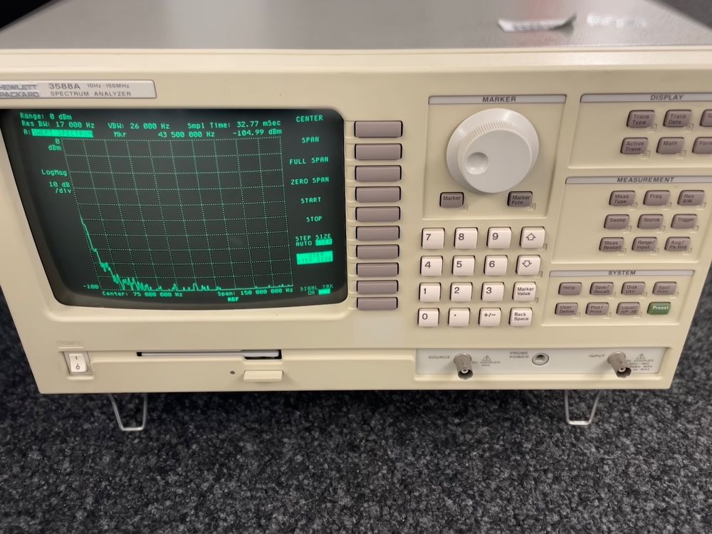 Spectrum Analyser HP 3588A (Gebraucht) in Zürich für CHF 351 – nur ...