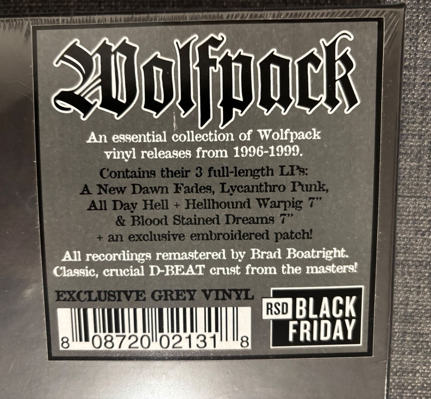WOLFBRIGADE / WOLFPACK – LtdEd LP Box Crustcore Death Metal (Neu und ...