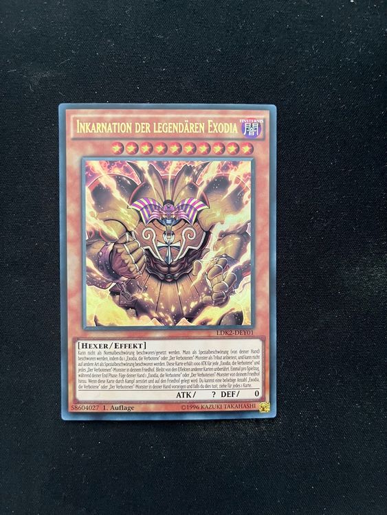 Inkarnation der legendären Exodia (LDK2-DEY01), Ultra Rare (Gebraucht ...