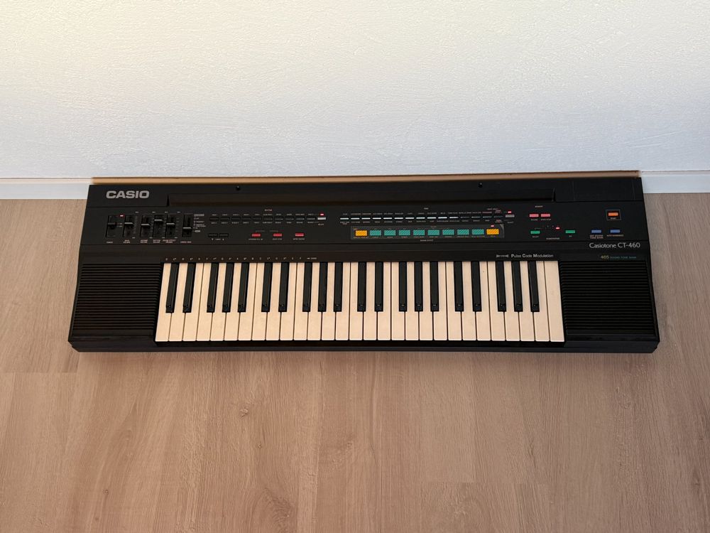 Casio Casiotone CT-460 - Kult Keyboard mit Casio Sounds (Gebraucht) in ...