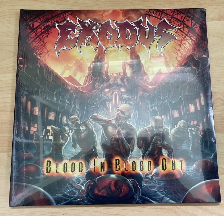 Exodus Blood In Blood Out Vinyl Lp Yellow Vinyl US Press (Neu (gemäss ...