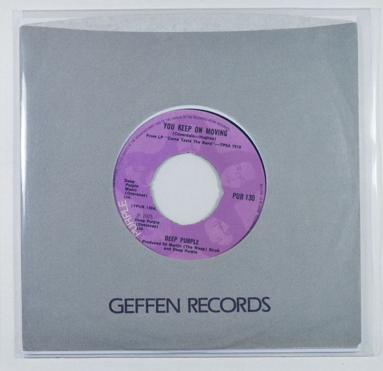 Single: DEEP PURPLE - You Keep On Moving (Gebraucht) in für CHF 7.5 ...