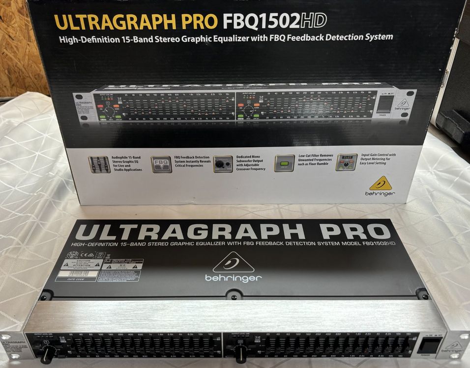 Behringer FBQ1502HD Ultragraph Pro (Equalizer) (Gebraucht) in ...