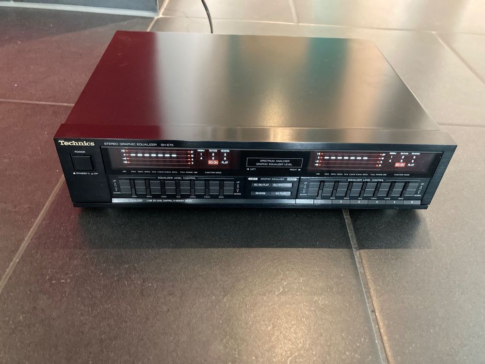 Technics Stereo Graphic Equalizer SH-E75 (Gebraucht) in Bubikon für CHF 288 – mit Lieferung auf ...