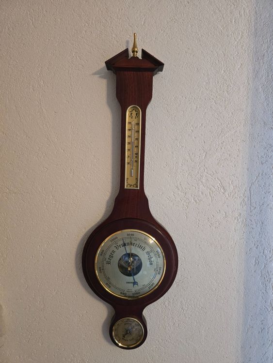 schönes SUNDO Thermometer, Barometer und Hygrometer in einem (Gebraucht ...