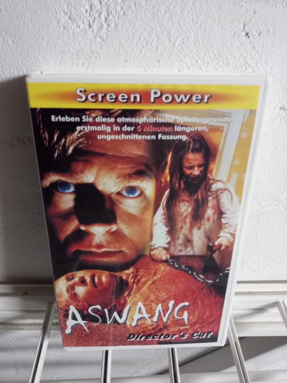 VHS ASWANG SCREEN POWER VIDEO DIRECTOR' S CUT UNCUT HORROR | Kaufen auf ...