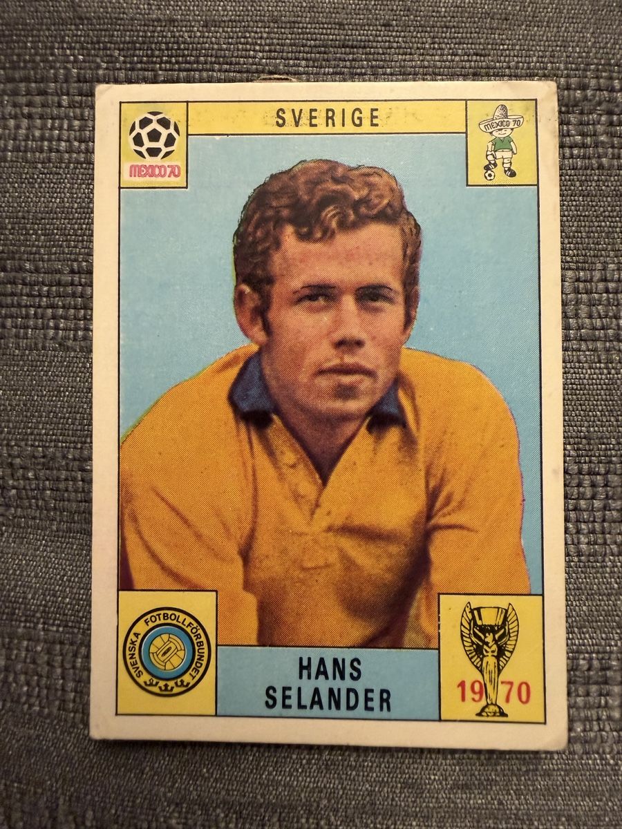 Panini Mexico 1970 - Sverige Hans Selander #144 (Gebraucht) in Nyon für ...