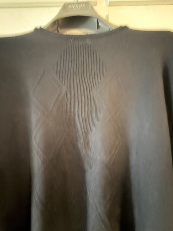 Maglione uomo Gazza. Merinos misto tg L, rombi bassorilievo, (Gebraucht ...