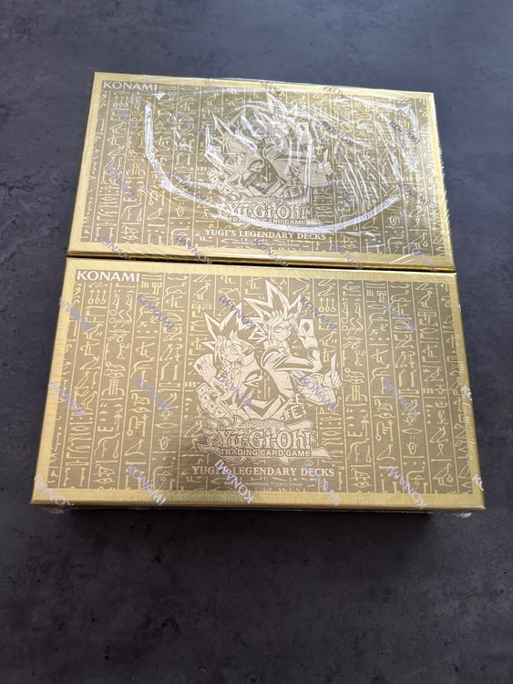 Yu-Gi-Oh Yugi's Legendary Decks 1.Edition (Neu und originalverpackt) in ...