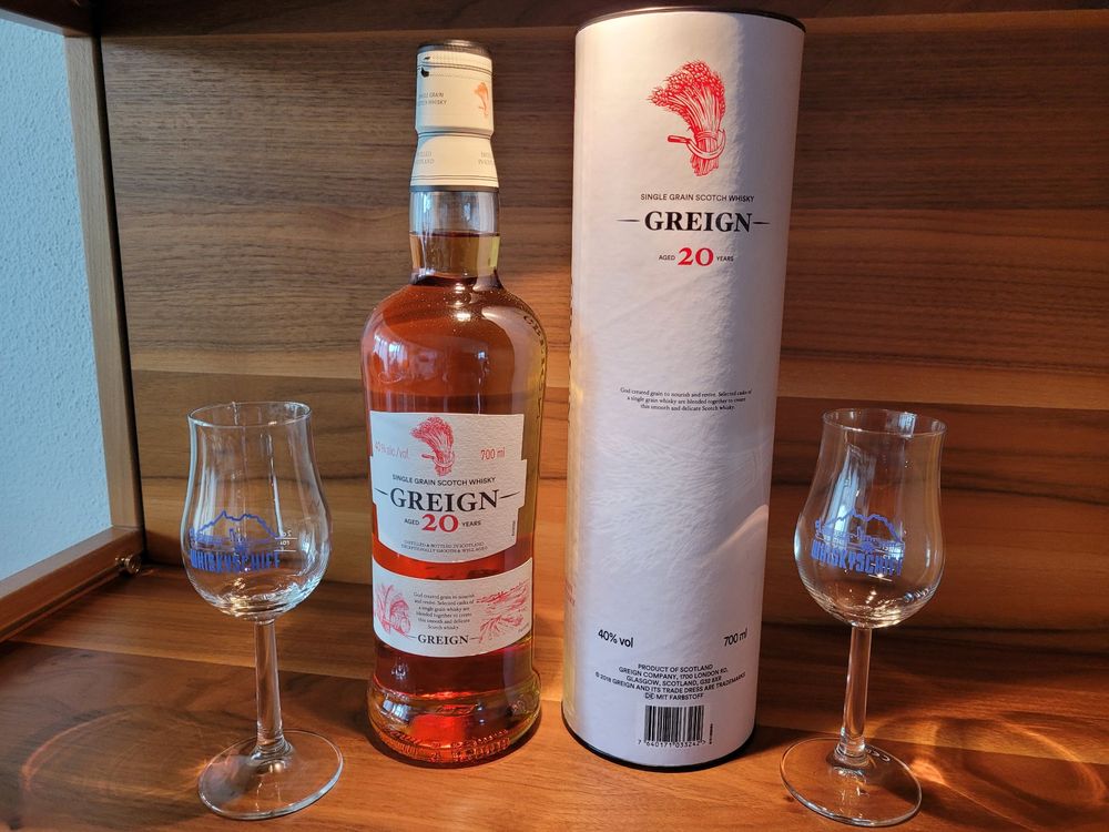 Greign 20 Y Single Grain Whisky 40% 0,7 Liter | Kaufen auf Ricardo