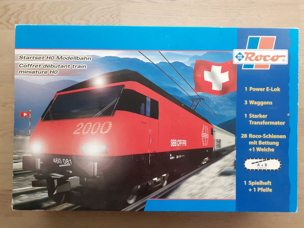 Roco 41156 SBB Startset H0 DC Analog | Kaufen auf Ricardo
