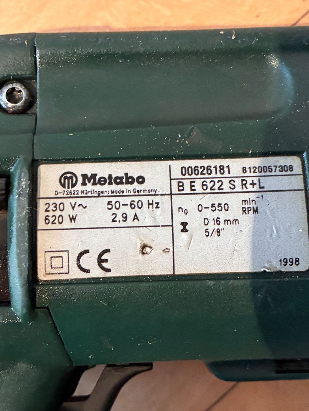 Metabo Bohrmaschine (Gebraucht) in Henggart für CHF 45 – nur Abholung ...