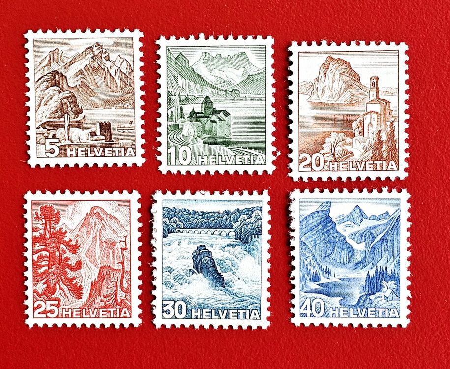 LANDSCHAFTSBILDER FARBÄNDERUNG 285 -290 1948* | Kaufen auf Ricardo